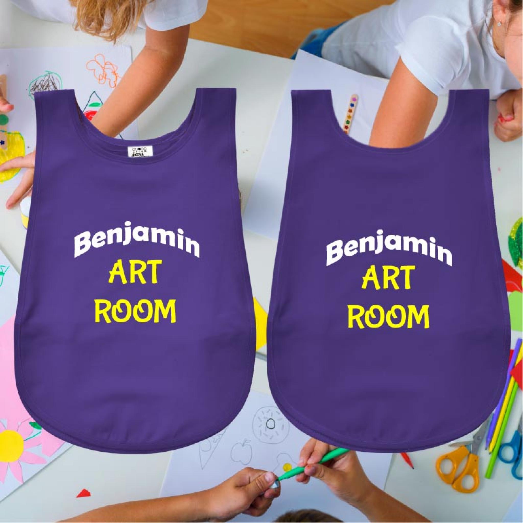 Kids Tabards With Personalised Text | Kovashop